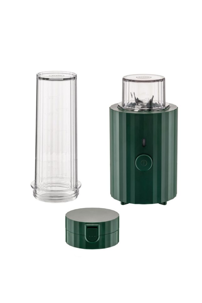 Personlig blender / mini-mikser, Plissé, grønn - Alessi - Nettkjøp ...