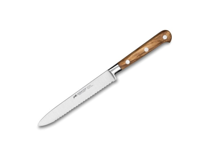 Ideal Provence Tandad tomatkniv 12 cm - Sabatier Lion - Nettkjøp ...